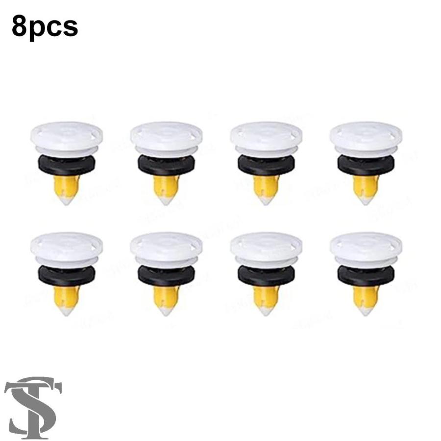 8 個ドアパネルクリップファスナーリベットバンパークリップ 6511618AA ジープ-レネゲード用コンパスフィアット 500X 15 16 ...