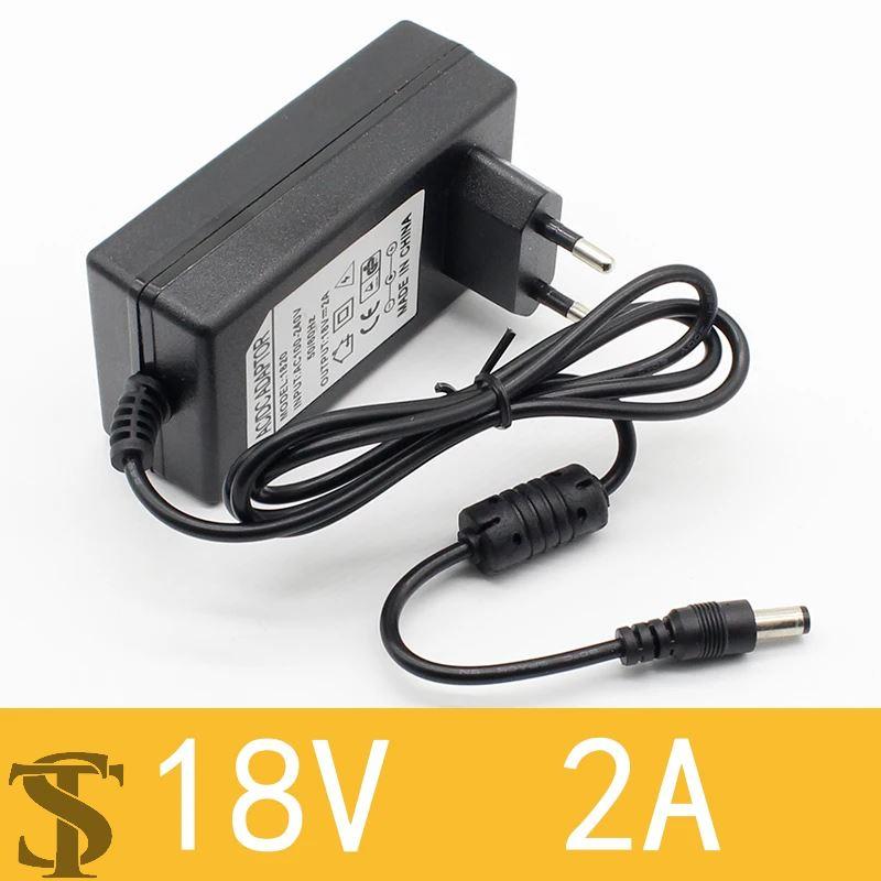 【並行輸入品】1 個 18V 2A AC 100V-240V 変換アダプタ DC 2000MA 電源 EU プラグ 5.5 MM X 2.1-2.5 : T-マート Yahoo!店 - 通販 ...