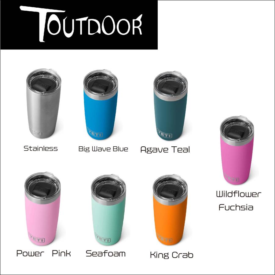 YETI 295ml(10oz)ステンレスタンブラー ダブルウォール 保冷/保温両対応 マグスライダー蓋付き :YE-P005:TOUTDOOR - 通販 - Yahoo!ショッピング
