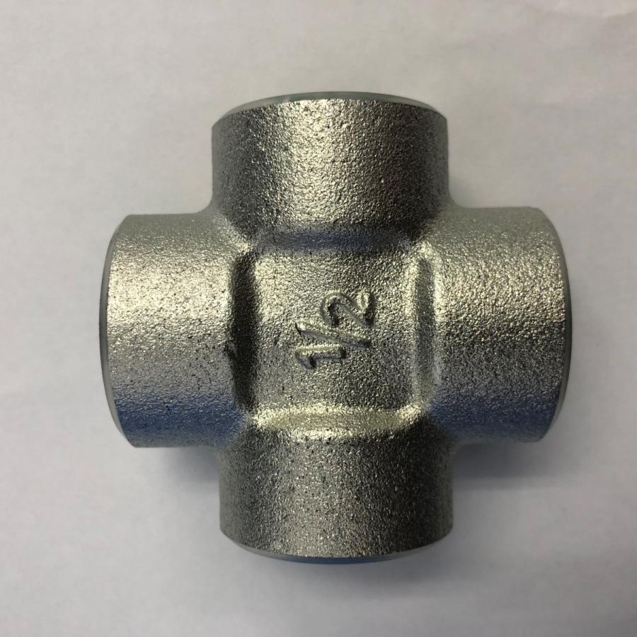 HXS-Rc1/2×Rc1/2×Rc1/2×Rc1/2 炭素鋼製 鉄製 SS 高圧配管継手 ねじ込みタイプアダプター : 東洋国際株式会社 ...