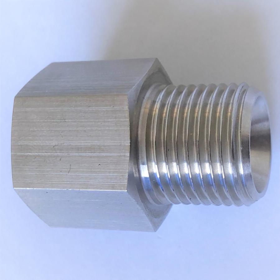 SR07タイプ Rc1/2×G1/2 並行ガスオネジ（メスシート）×Rcメネジ 高圧継手 ステンレス製 : 東洋国際株式会社 - 通販 - Yahoo!ショッピング