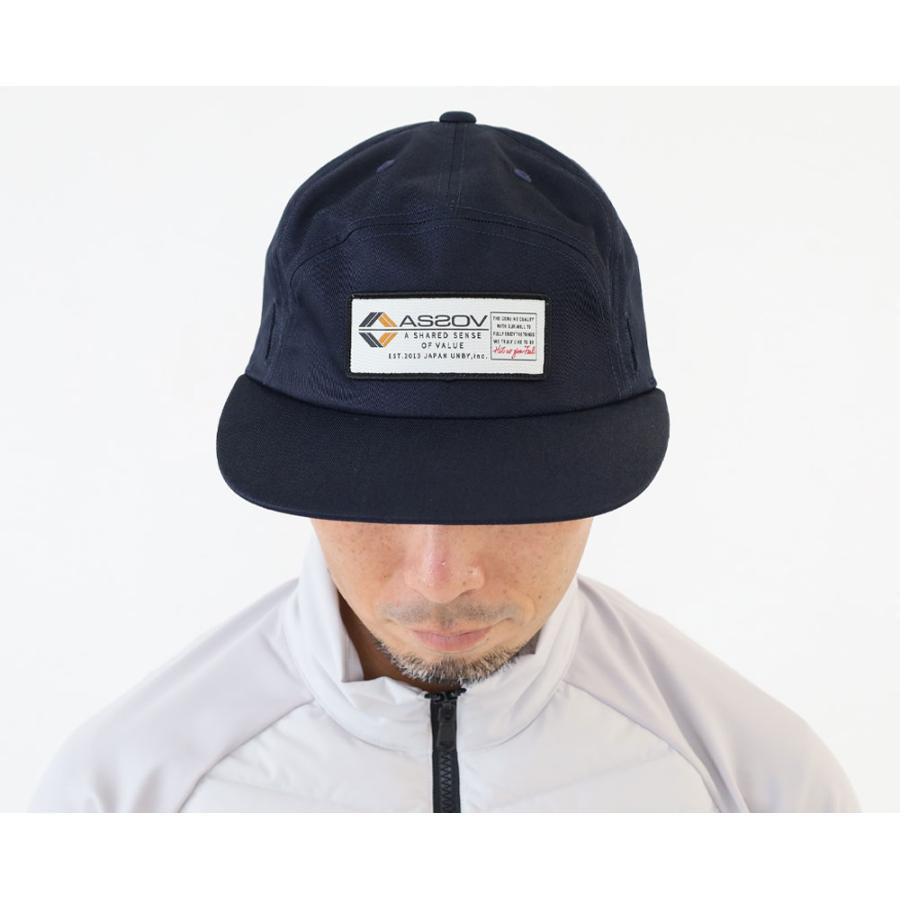 AS2OV（アッソブ） AS2OV GOLF アッソブゴルフ キャップ 帽子 ゴルフシリーズ 6 PANEL WAPPEN CAP ...