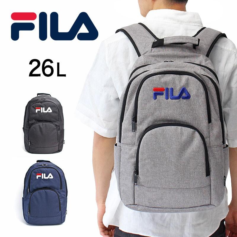 FILA フィラ ラウンド デイパック リュックサック 26L A4サイズ 7556 通学 正規品 プレゼント ロゴ 刺繍 : 東西南北屋 - 通販 - Yahoo!ショッピング