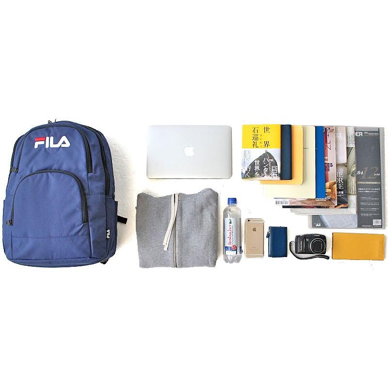 FILA フィラ ラウンド デイパック リュックサック 26L A4サイズ 7556 通学 正規品 プレゼント ロゴ 刺繍 : 東西南北屋 - 通販 - Yahoo!ショッピング