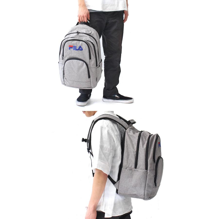 FILA フィラ ラウンド デイパック リュックサック 26L A4サイズ 7556 通学 正規品 プレゼント ロゴ 刺繍 : 東西南北屋 - 通販 - Yahoo!ショッピング