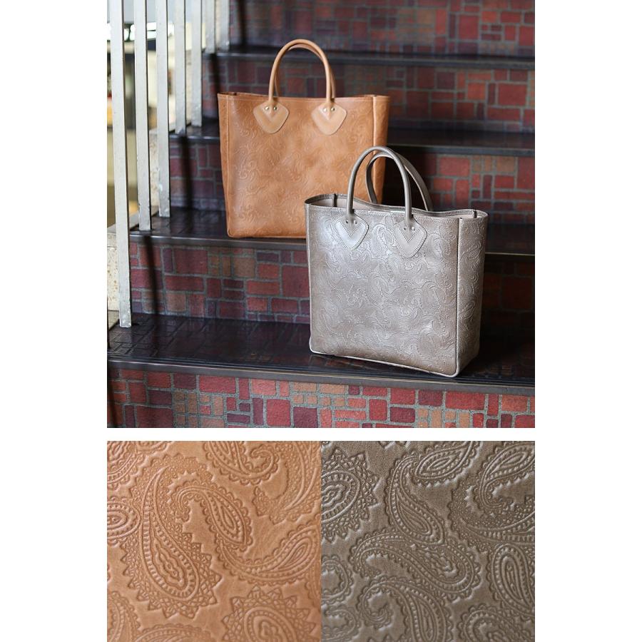 ブランクレ トートバッグ ペーズリー blancle PAISLEY CLASSIC TOTE M bc1052 レザートート 日本製 ...