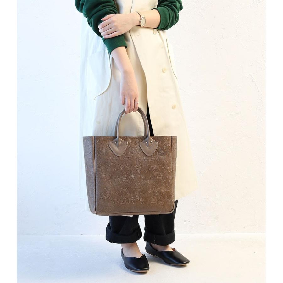 ブランクレ トートバッグ ペーズリー blancle PAISLEY CLASSIC TOTE M bc1052 レザートート 日本製 ...