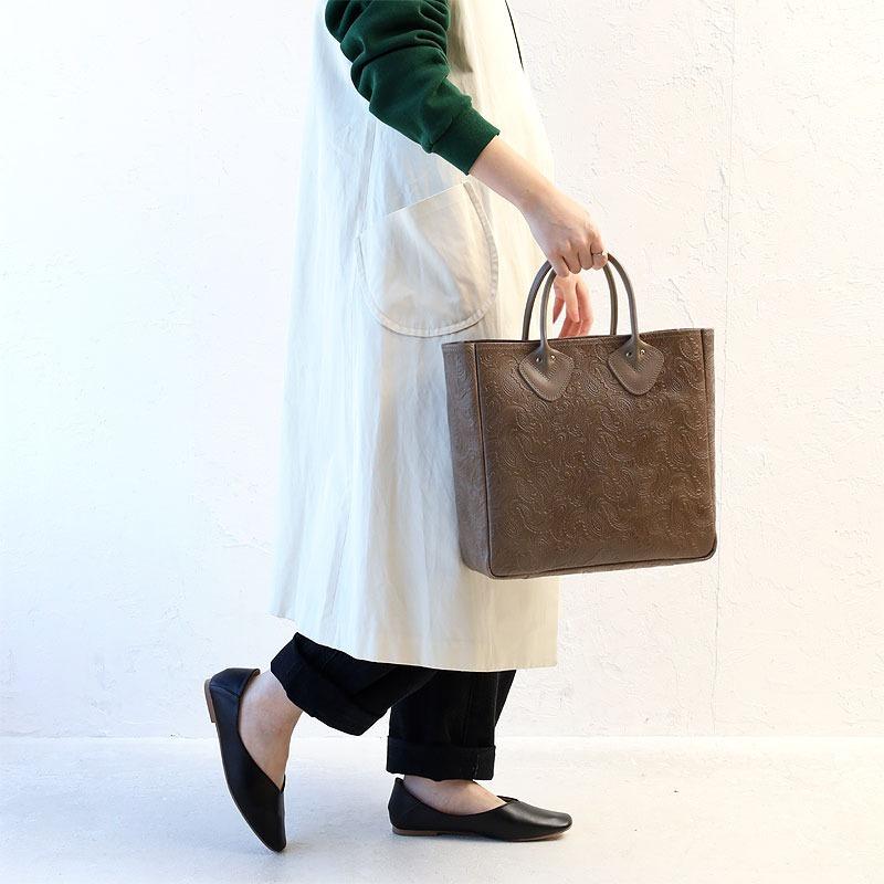 ブランクレ トートバッグ ペーズリー blancle PAISLEY CLASSIC TOTE M bc1052 レザートート 日本製 ...