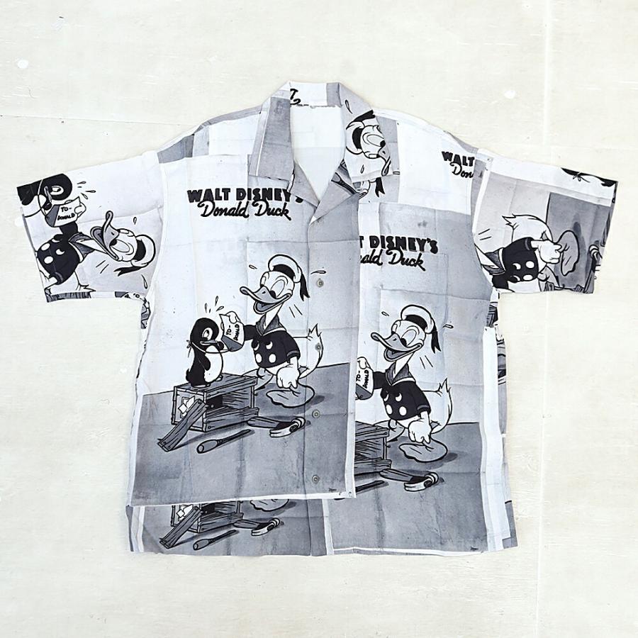 PORTER CLASSIC ALOHA COLLECTION SHIRT DISNEY DONALD DUCK ポーター クラシック アロハ コレクション アロハシャツ ディズニーシャツ ...