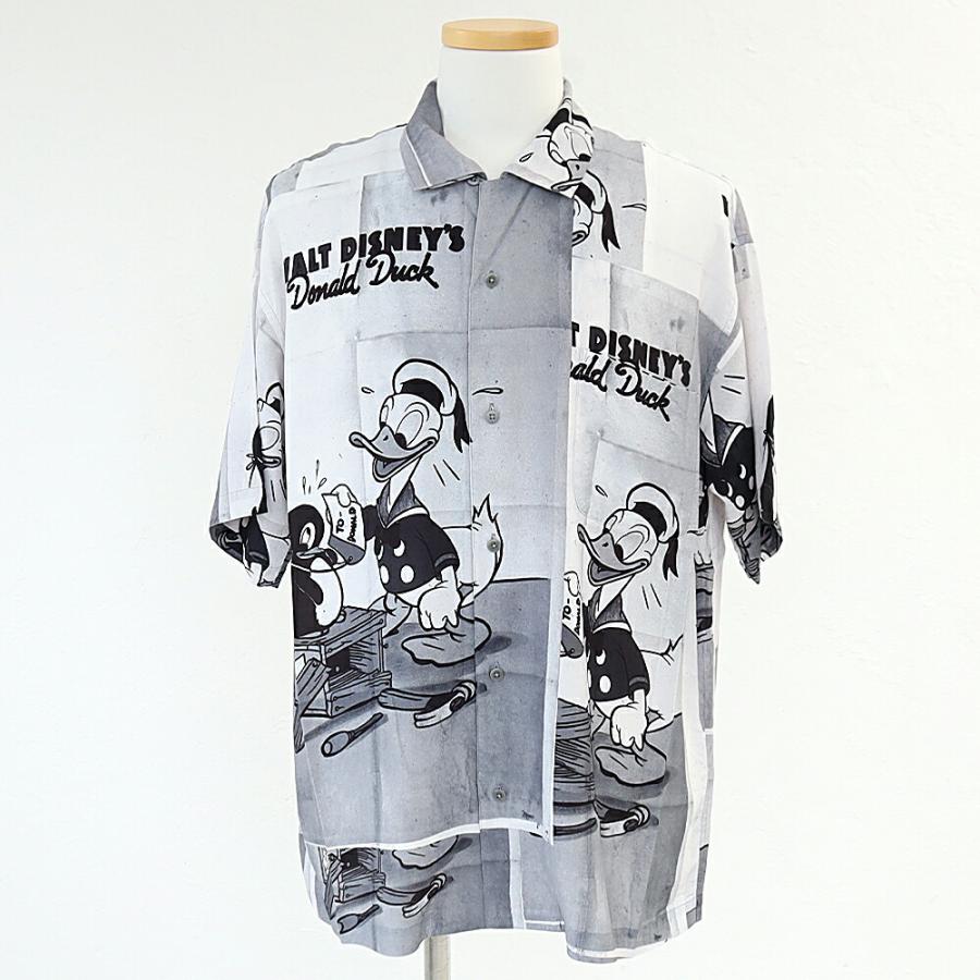 PORTER CLASSIC ALOHA COLLECTION SHIRT DISNEY DONALD DUCK ポーター クラシック アロハ コレクション アロハシャツ ディズニーシャツ ...