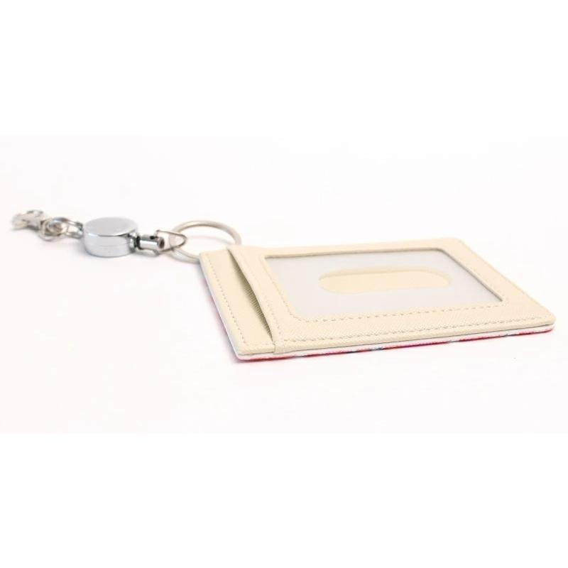 子供用 パスケース kidsパスケース 伸びる リール付き カード入れ フロレゾン 小学校 塾 花柄パスケース ランドセル カード ケース 女の子 floraison-passcase ...