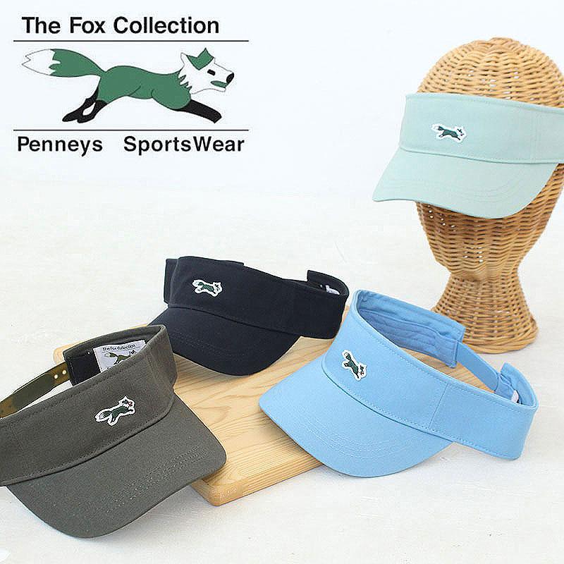 The Fox Collection THE FOX GOLF PENNEYS ペニーズ フォックスゴルフ ゴルフ バイザー サンバイザー ...