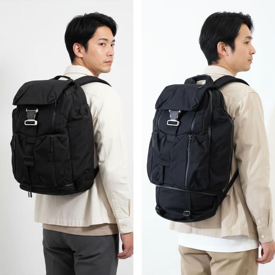 HURU フル MODEL A CORDURA リュック バックパック h00004 メンズ レディース 2ルーム 拡張機能 PC収納 旅行 ...