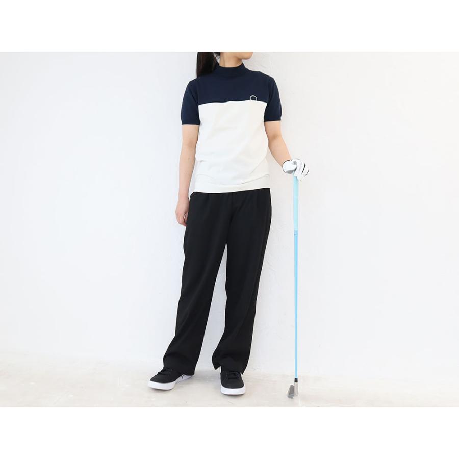 PERFECT TAN セール パーフェクト タン ゴルフ モックネックプルオーバー WOMENS 半袖 プルオーバー サマーニット 女性 pt0-ss-k009 pt2-ss-k009 ...