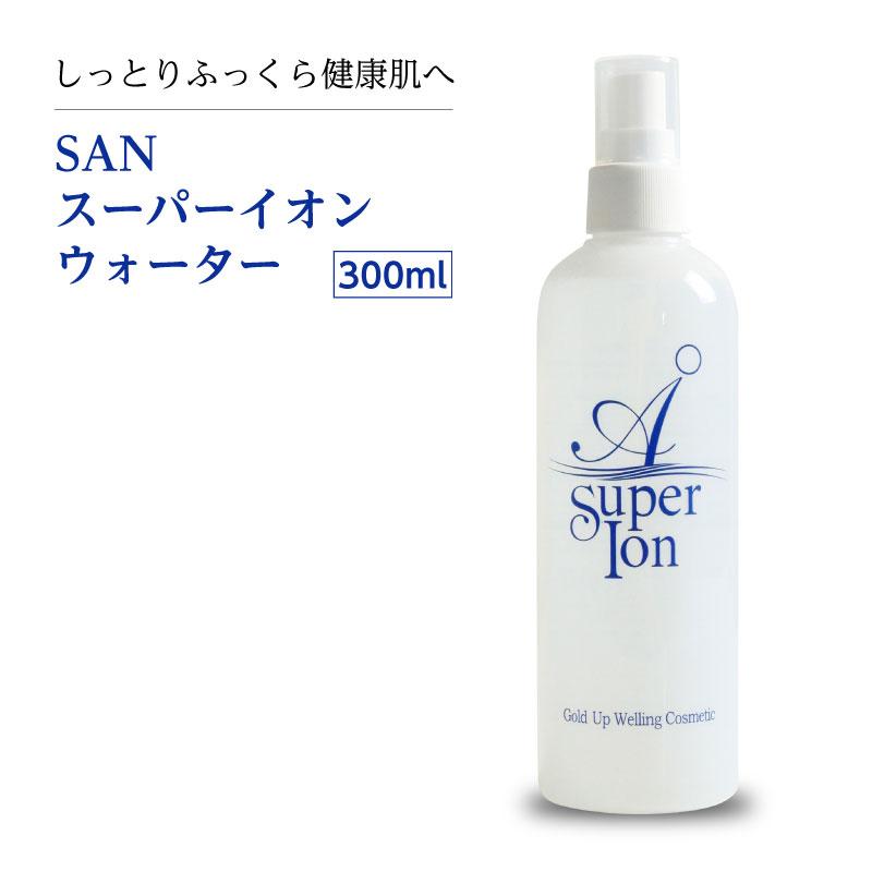 A Super Ion ヘアミスト 300ml ｜ SAN スーパーイオン ウォーター ローション 化粧水 トルマリン 純金箔 マイナスイオン ...