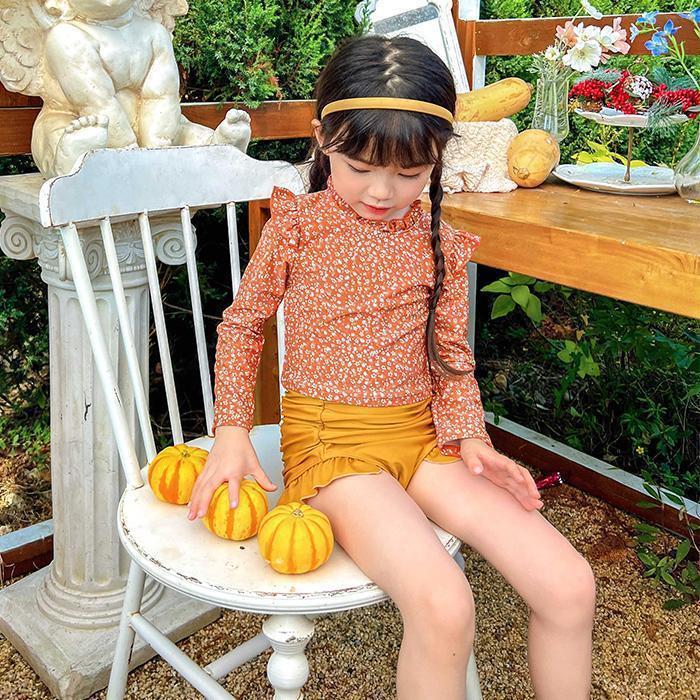 ブランド登録なし キッズ 水着 夏 女の子 セパレート水着 花柄 フラワー ギャザースイムウェア 130cm 120cm 110cm 100cm 90cm 子供 子供水着 : 暮らしの生活館 ...