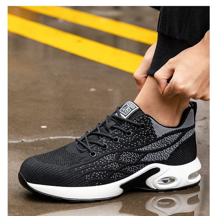 安全靴 作業靴 メンズ レディース スニーカー エアクッション 鋼先芯 滑らない 刺す叩く防止 ワークシューズ 男女兼用 軽量 耐磨耗 :x-240521-nz140:暮らしの生活館 - 通販 ...