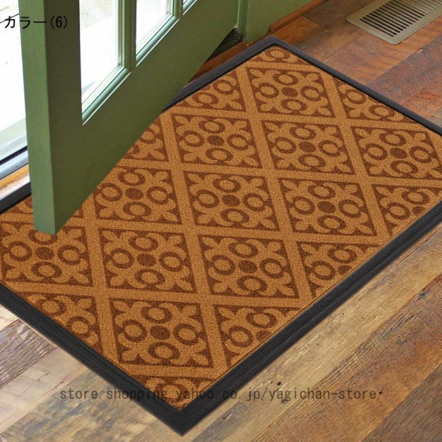 泥落とし ドアマット 玄関マット 屋外 おしゃれ 薄型 マット ウェルカムマット エントランスマット 玄関 外用 welcome 西海岸 北欧 滑り止め 丸洗い カフェ風 :x-240531 ...