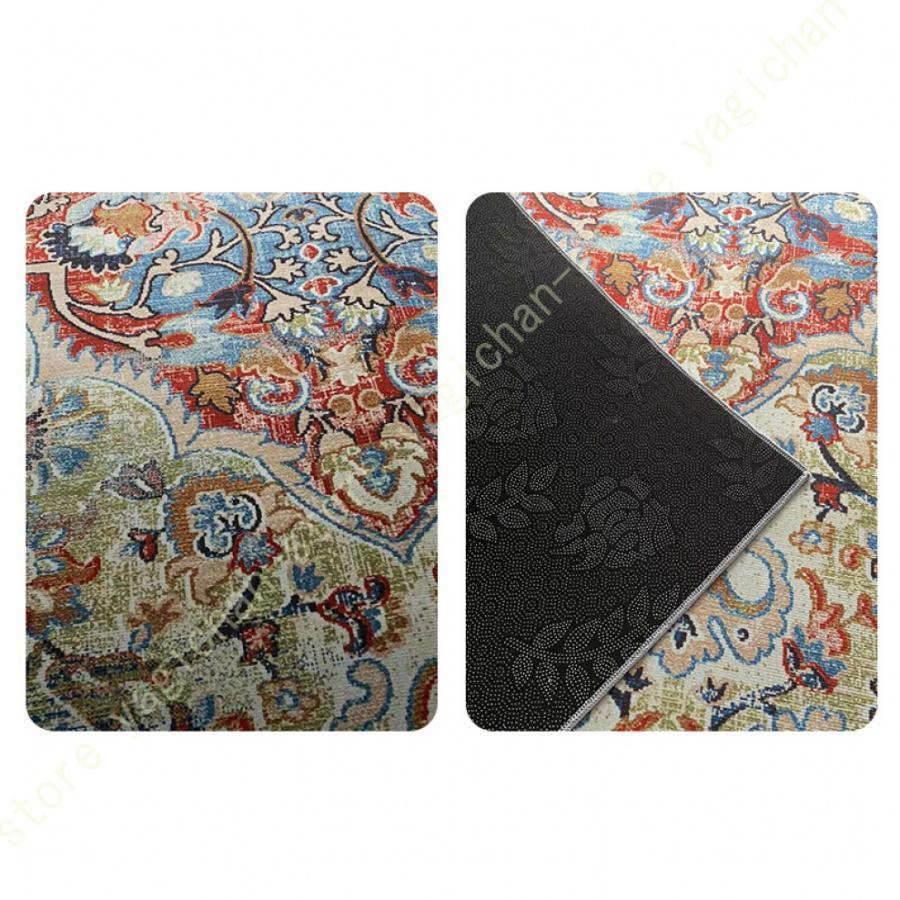 レトロラグマット 3畳 用 カーペット 2畳 1畳 おしゃれ アンティーク風 オリエンタル柄 ラグ ラグマット ペルシャ絨毯 カーペット ヴィンテージ柄 : x-240531-dt165 ...