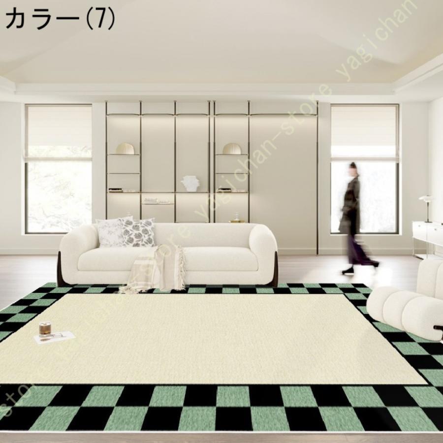 ラグ ラグカーペット 花柄 北欧 屋内 すべりどめ じゅうたん 洗える ホットカーペット対応 滑り止め おしゃれ 床暖房 カーペット かわいい 防水 撥水加工 :x-240531-dt27 ...