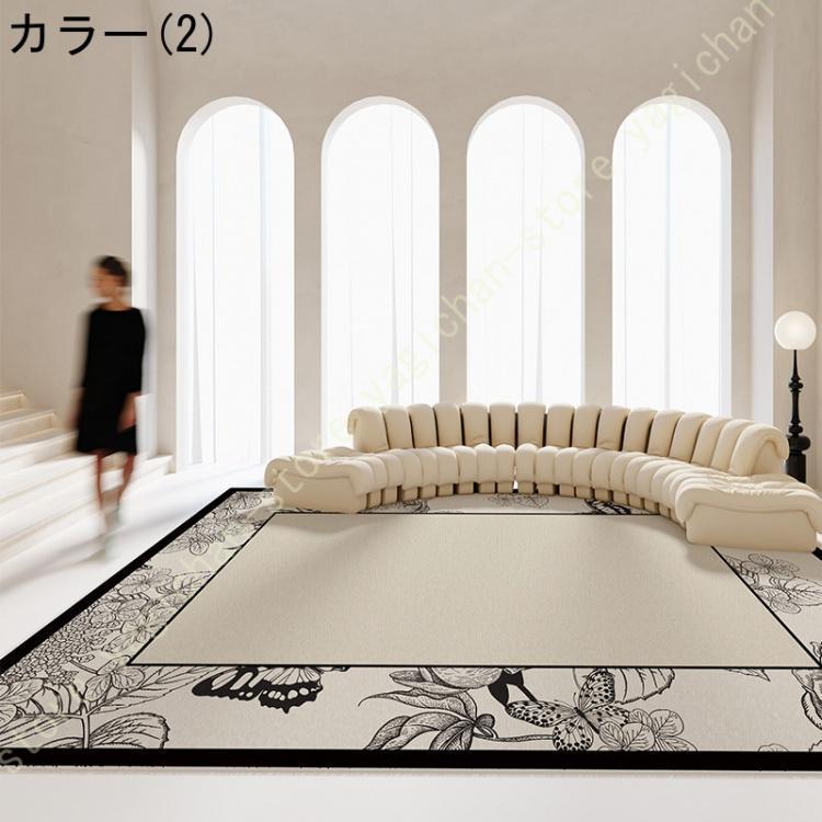 花柄 ラグ ヨーロピアン 大きい 四角 滑り止め 洗えるラグ おしゃれ ラグマット クラシック 居間 ダイニング 和室 カーペット 花模様 ヴィンテージ 絨毯 : 暮らしの生活館 - 通販 ...