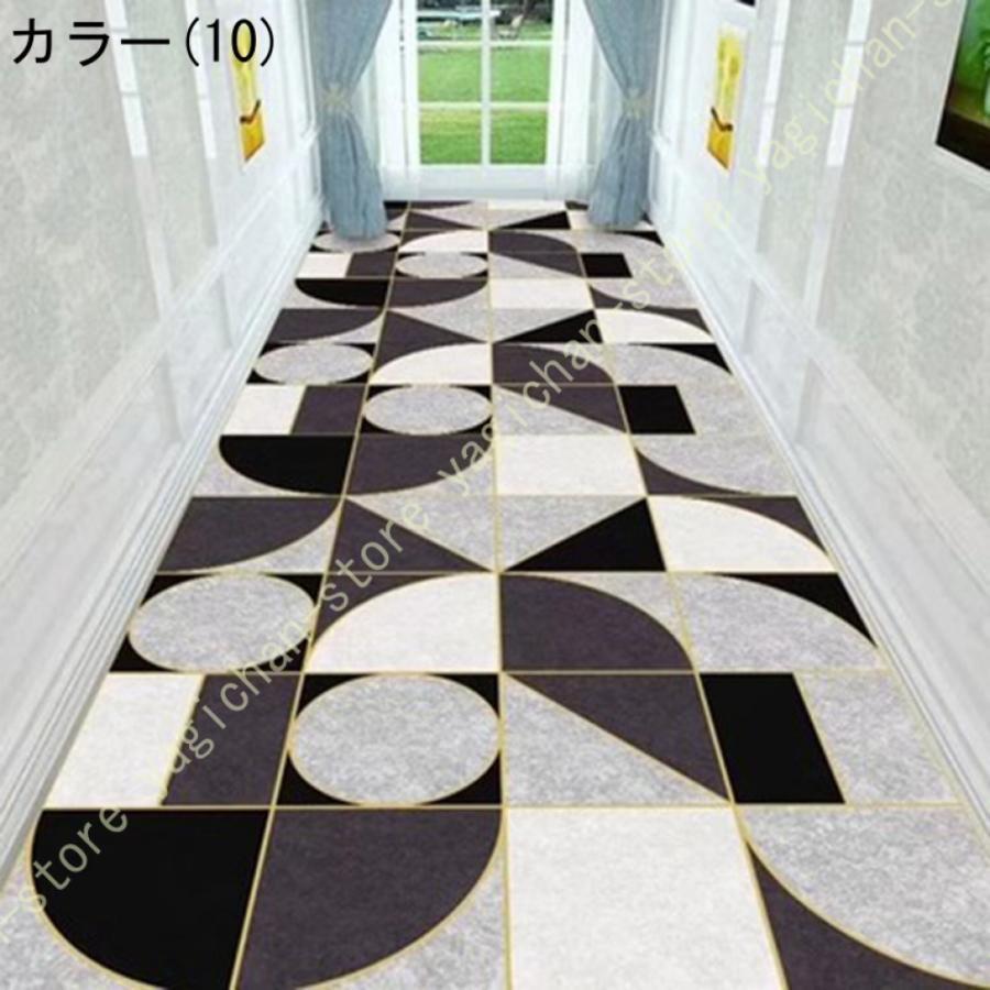 ロングカーペット 廊下 用 長方形マット 洗濯可能 廊下用カーペット 滑り止めマット ロングマット さらさら おしゃれ 耐久 オシャレインテリア 階段マット :x-240531-dt368 ...