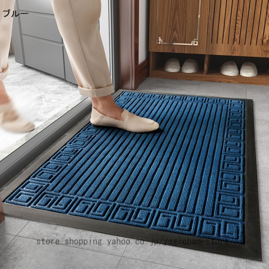 屋外 玄関マット おしゃれ ラバーマット 泥落とし 室外 屋外用 カフェ ウェルカムマット シンプル 花柄 ドアマット 泥落としマット エントランスマット :x-240531-dt99:暮らし ...