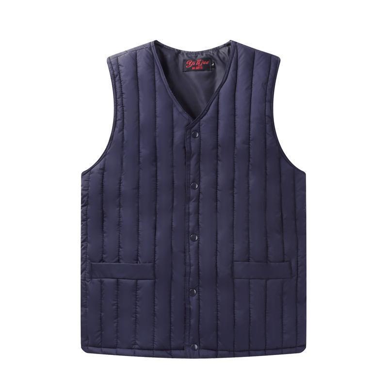 中綿ベスト メンズ ダウンベスト Vネック ビジネス チョッキ 軽量 ノースリーブ 前開き アウトドア 防寒 暖かい 通勤 体型カバー 柔らかい : 暮らしの生活館 - 通販 - Yahoo ...