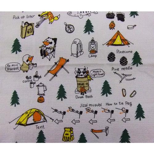 今治タオル 今治の手ぬぐいタオル てぬぐいたおる（キャンプ） 布ごよみ ギフト 日本製 : 日本ものこと百貨 - 通販 - Yahoo!ショッピング