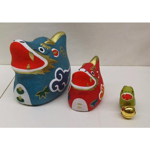 吉祥たつ置物 はりこーシカ辰 張り子 龍神 開運 招福 幸運 正月飾り : 日本ものこと百貨 - 通販 - Yahoo!ショッピング