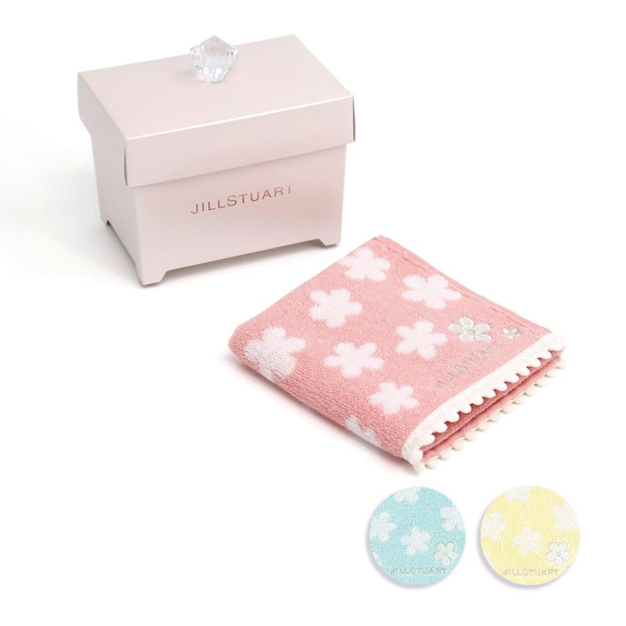 JILL STUART タオル 名入れ 刺繍 JILLSTUART ジルスチュアート クリスタルBOX入り コロレ タオルハンカチ ギフト プレゼント お祝い タオル美術館 公式 卒園 卒業 ...