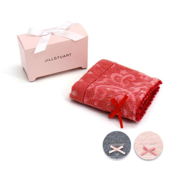 JILL STUART JILLSTUART ジルスチュアート リボンBOX入り エレガントハート タオルハンカチ ギフト プレゼント お祝い 贈り物 タオル美術館 公式 のし対応 記念品 ...