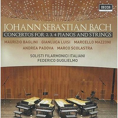 マウリツィオ・バリーニ J.S.Bach: Concertos for 2, 3, 4 Pianos and Strings CD ...