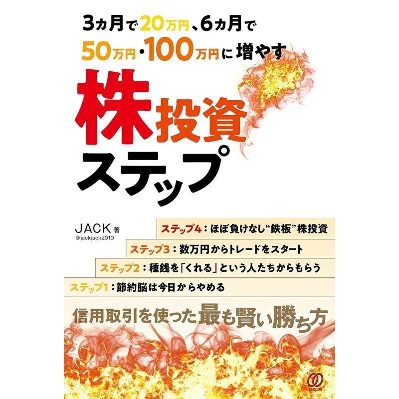 JACK 3ヵ月で20万円、6ヵ月で50万円・100万円に増やす株投資 Book :5340164:タワーレコード Yahoo!店 - 通販 ...