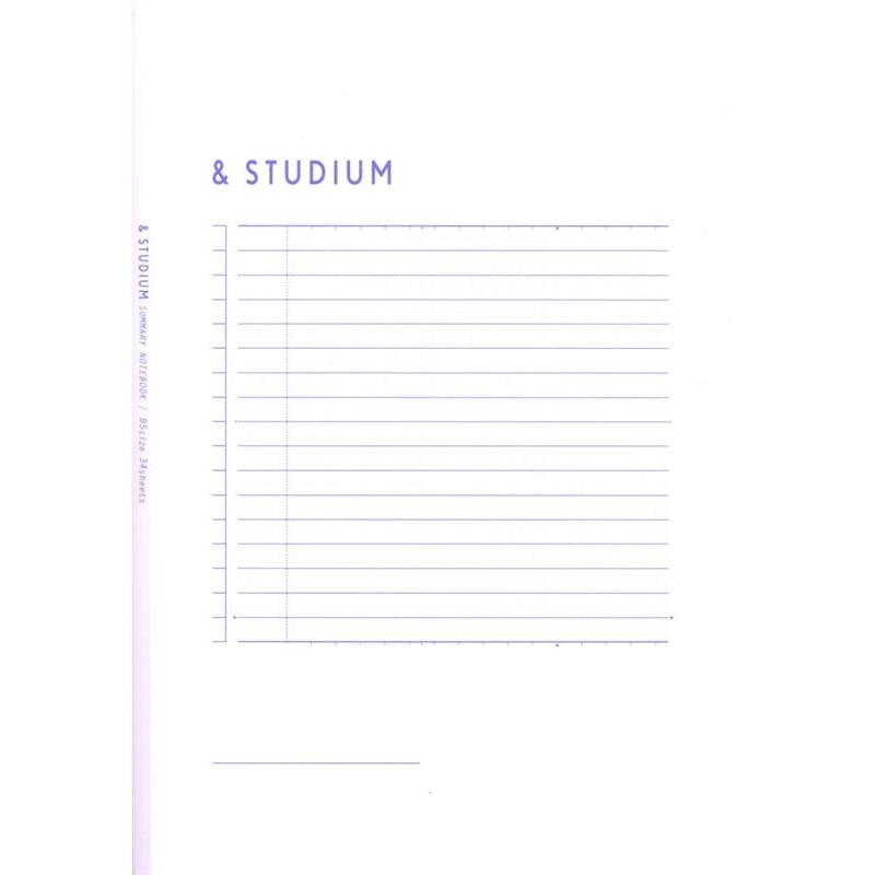 &STUDIUM SUMMARY NOTEBOOK B5 W Book : タワーレコード Yahoo!店 - 通販 - Yahoo!ショッピング