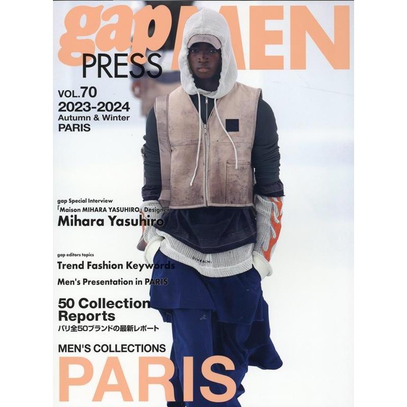 gap PRESS MEN vol.70 2023-24 A Book :5684739:タワーレコード Yahoo!店 - 通販 - Yahoo!ショッピング