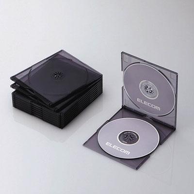 ELECOM CD/DVDスリムケース(2枚収納)(10パック)/クリアブラック Accessories : タワーレコード Yahoo!店 - 通販 - Yahoo!ショッピング