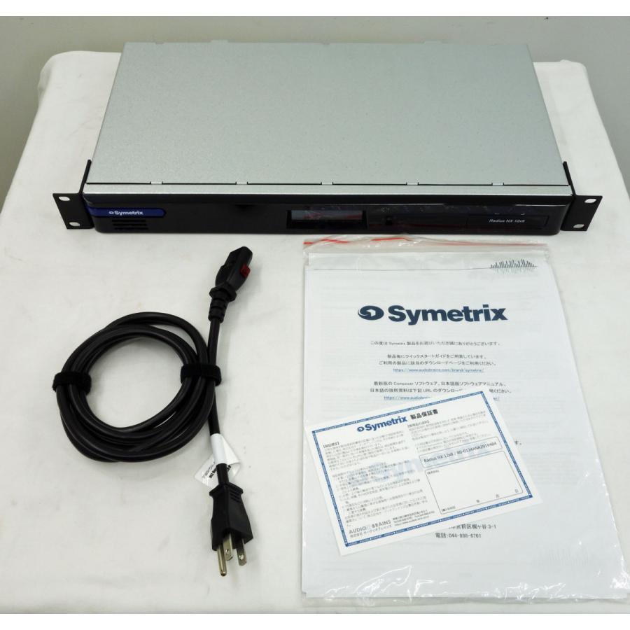 Symetrix Dante対応 DSPミキサー Radius NX 12×8 シーメトリックス : 日本ホーエイ タウンショップ - 通販 ...