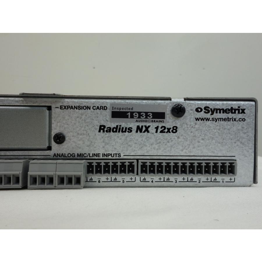 Symetrix Dante対応 DSPミキサー Radius NX 12×8 シーメトリックス : 日本ホーエイ タウンショップ - 通販 ...