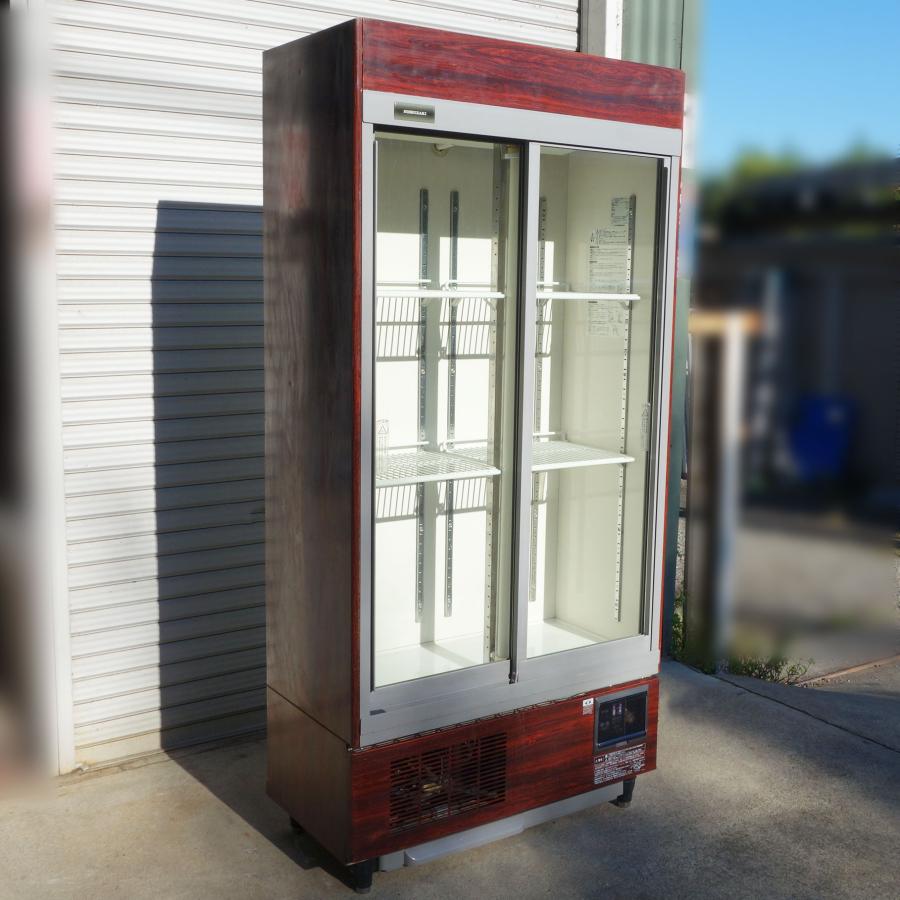 ホシザキ リーチイン 冷蔵ショーケース RSC-90CT-1B 幅900×奥行450×高さ1880mm 339L 2013年製 木目調 : 日本ホーエイ タウンショップ - 通販 ...