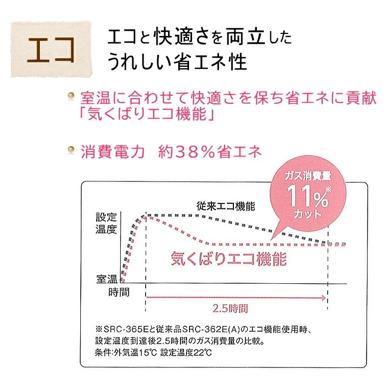 （2023年製）リンナイ ガスファンヒーター SRC-365E ホワイト (都市ガス12A・13A専用) : src-365e-13a : タウンガスの益田屋 - 通販 - Yahoo!ショッピング