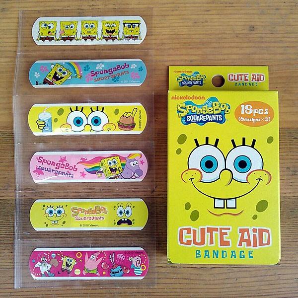 Sponge Bob Bandage スポンジ ボブ バンドエイド : トイバーガー ヤフーショッピング - 通販 - Yahoo!ショッピング