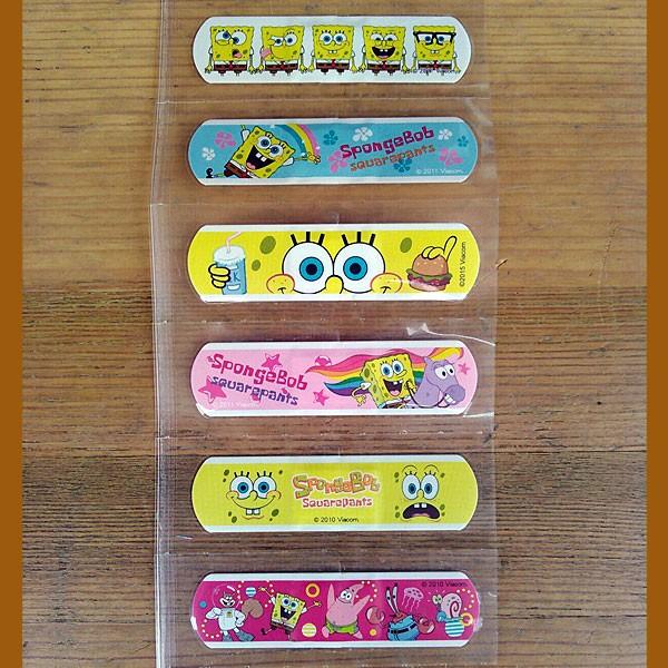 Sponge Bob Bandage スポンジ ボブ バンドエイド : トイバーガー ヤフーショッピング - 通販 - Yahoo!ショッピング