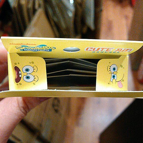 Sponge Bob Bandage スポンジ ボブ バンドエイド : トイバーガー ヤフーショッピング - 通販 - Yahoo!ショッピング