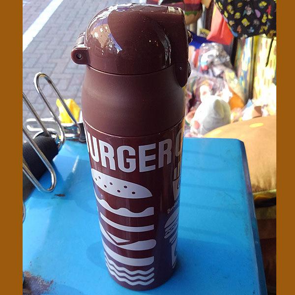 BURGER CONX バーガーコンクス 超軽量コンパクトロック付ワンプッシュステンレスマグボトル 500ml ミックス : トイバーガー ヤフーショッピング - 通販 - Yahoo!ショッピング