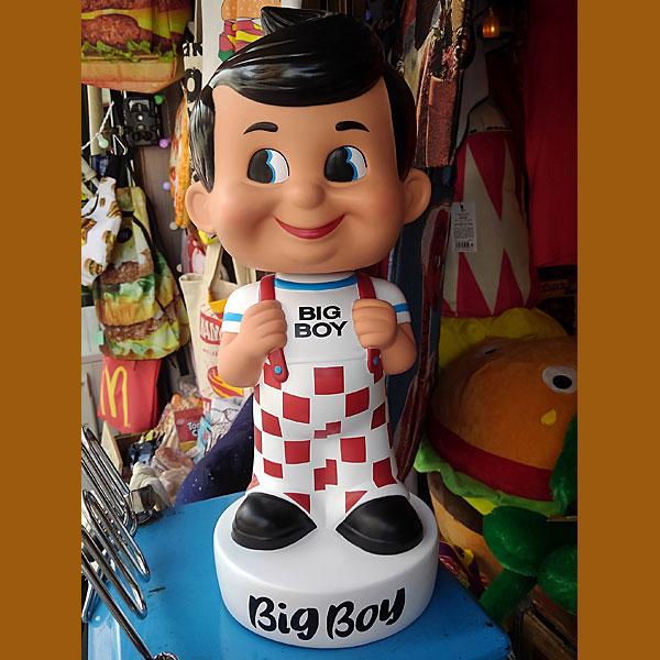 BIG BOY GIANT BOBBLE HEAD ビッグボーイ ジャイアント ボビングヘッド 高さ43cm程 : トイバーガー ヤフーショッピング - 通販 - Yahoo!ショッピング