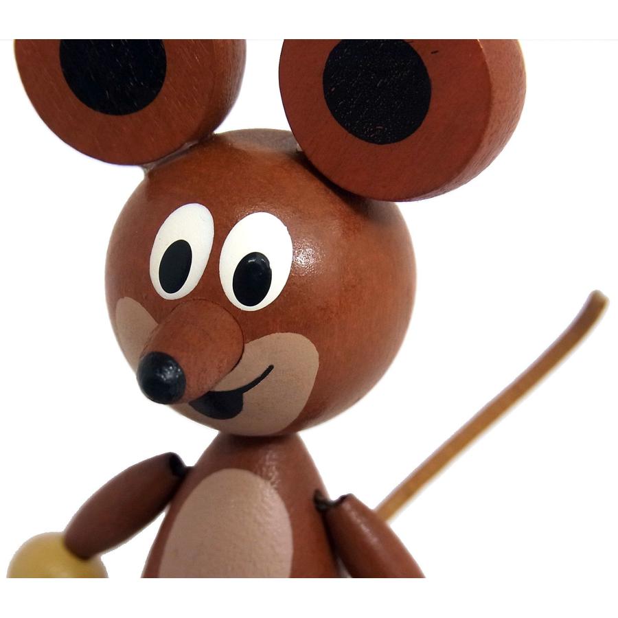 DETOAクルテクレスニー『クルテク木製人形(ねずみ)』KRTEK Wooden Doll Mouse : トイピース - 通販 ...