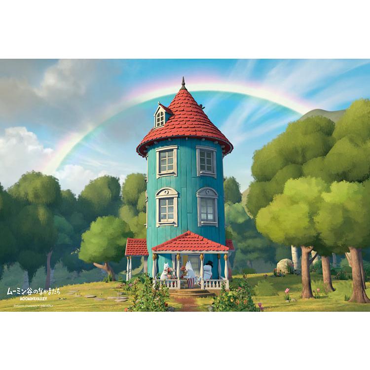 ビバリー（ゲーム、おもちゃ） ジグソーパズル にじとムーミンやしき(ムーミン) 80ピース BEV-80-041 : 森のおもちゃ屋さん - 通販 - Yahoo!ショッピング