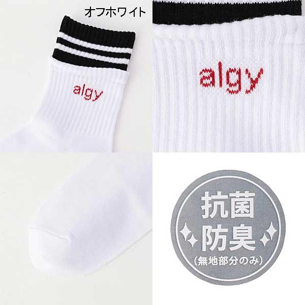 algy ALGY アルジー 【抗菌防臭】レイヤード風ラインクルーソックス 19-21 cm 22-24 cm 3P対象 G354925 : トヨフク子供服店 - 通販 - Yahoo!ショッピング