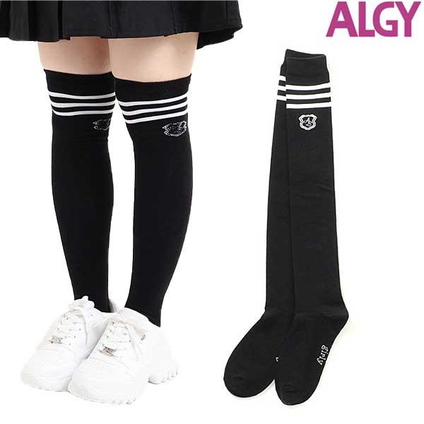 algy ALGY アルジー エンブレムロゴニーハイソックス 19-21 cm 22-24 cm 2024-09 G554924 : トヨフク子供服店 - 通販 - Yahoo!ショッピング